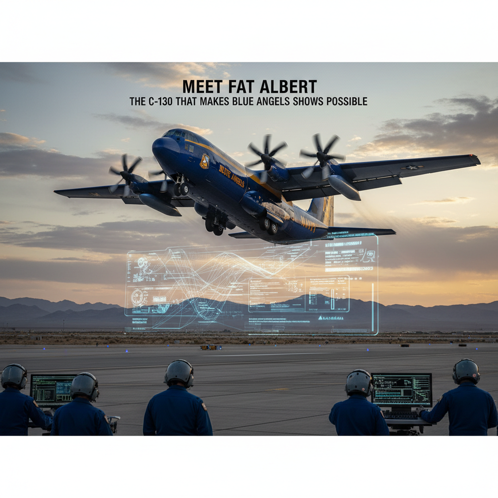 Meet Fat Albert, The C-130 That Makes Blue Angels Shows Possible - Aerodata